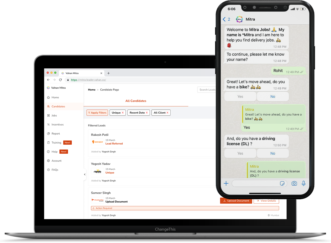 Helping Businesses Hire Blue & Grey Collar Workers Using AI